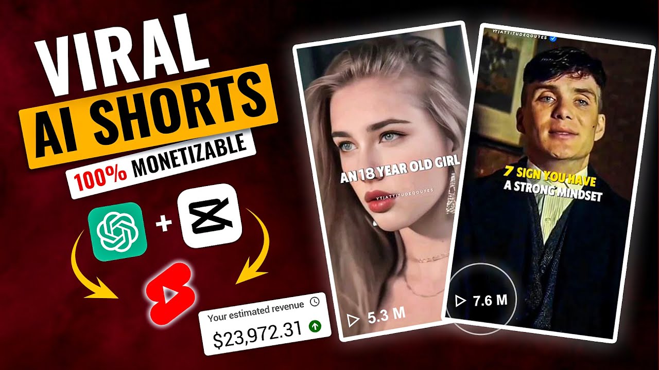 How to Create Viral Monetizable YouTube Shorts FREE Method - YouTube