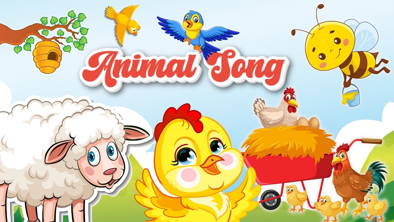 Kids Learning Animals| Animal Sounds Song | Best Animal Song | Baby ...
