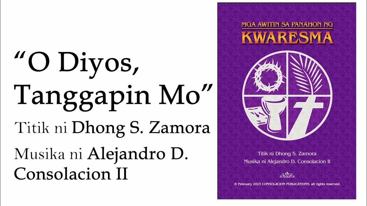 O Diyos, Tanggapin Mo - Alejandro Consolacion II & Dhong Zamora, played on GrandOrgue Strassburg ...
