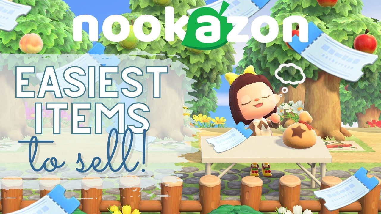 5 EASY Items to Sell on Nookazon - Get Rich TODAY - YouTube