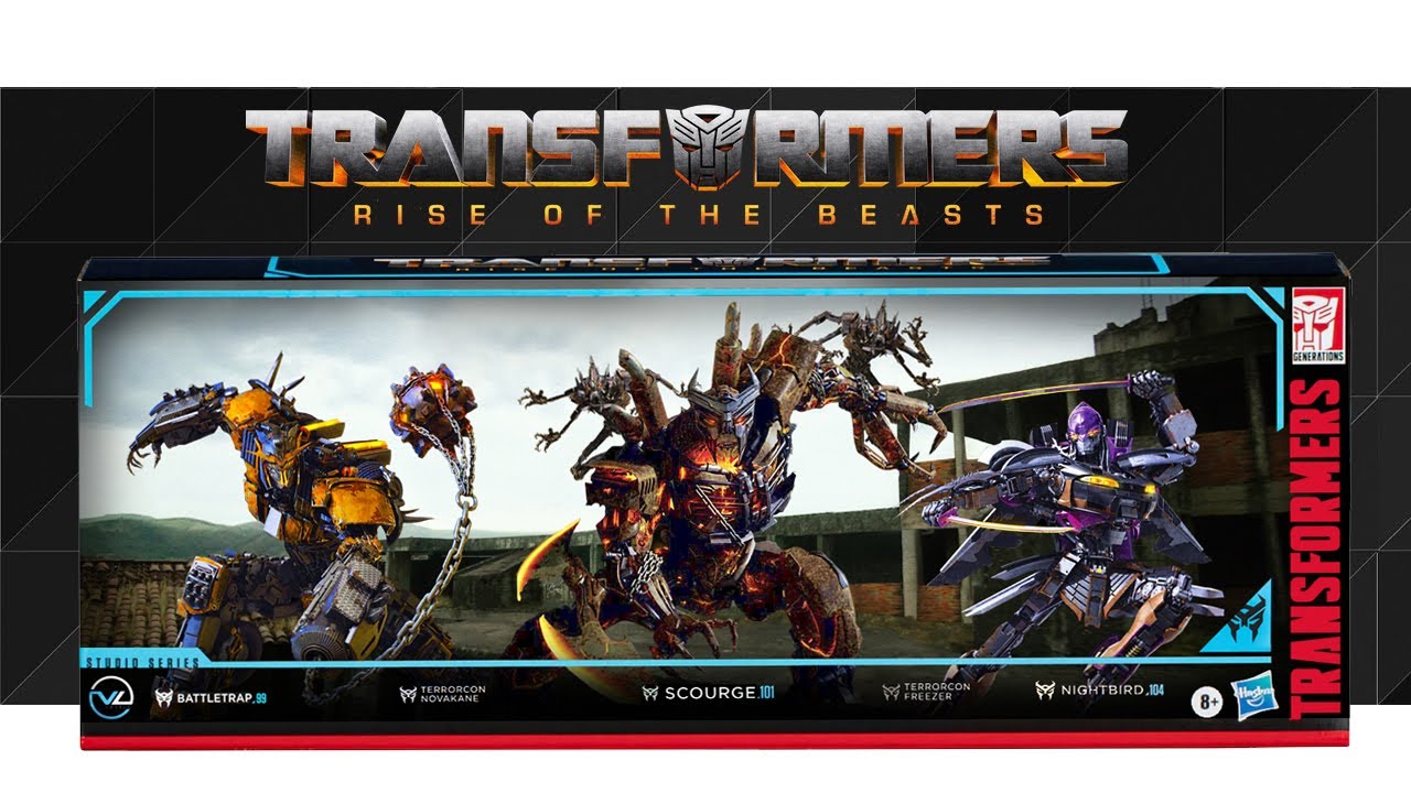 Transformers Studio Series ROTB Terrorcons 5 Pack Multipack Digibash ...