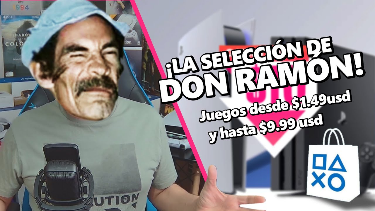 Rebajas la selección de Don Ramón en PS Store | Abril 12, 2024 - YouTube