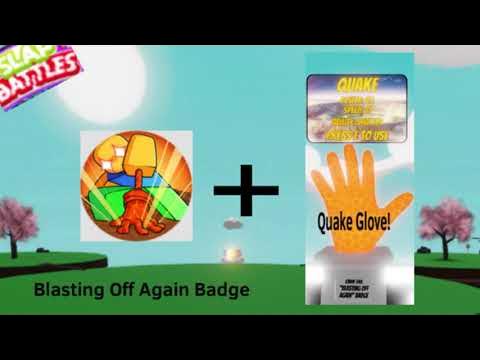New Slap Battles Glove “Quake” How to get + showcase! Roblox Slap Battles - YouTube