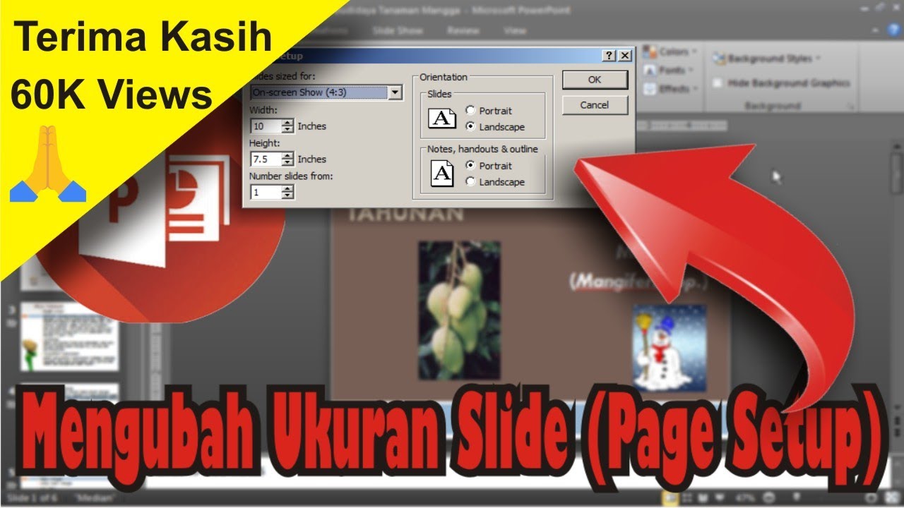 Cara Mengatur Ukuran Kertas di Microsoft PowerPoint • #SimpleNewsVideo ...