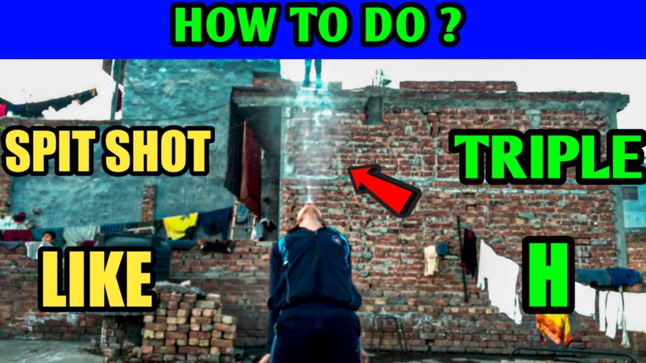 WATER SPIT LIKE THE GAME || HOW TO DO WATER SPIT LIKE TRIPLE H || SPIT ...