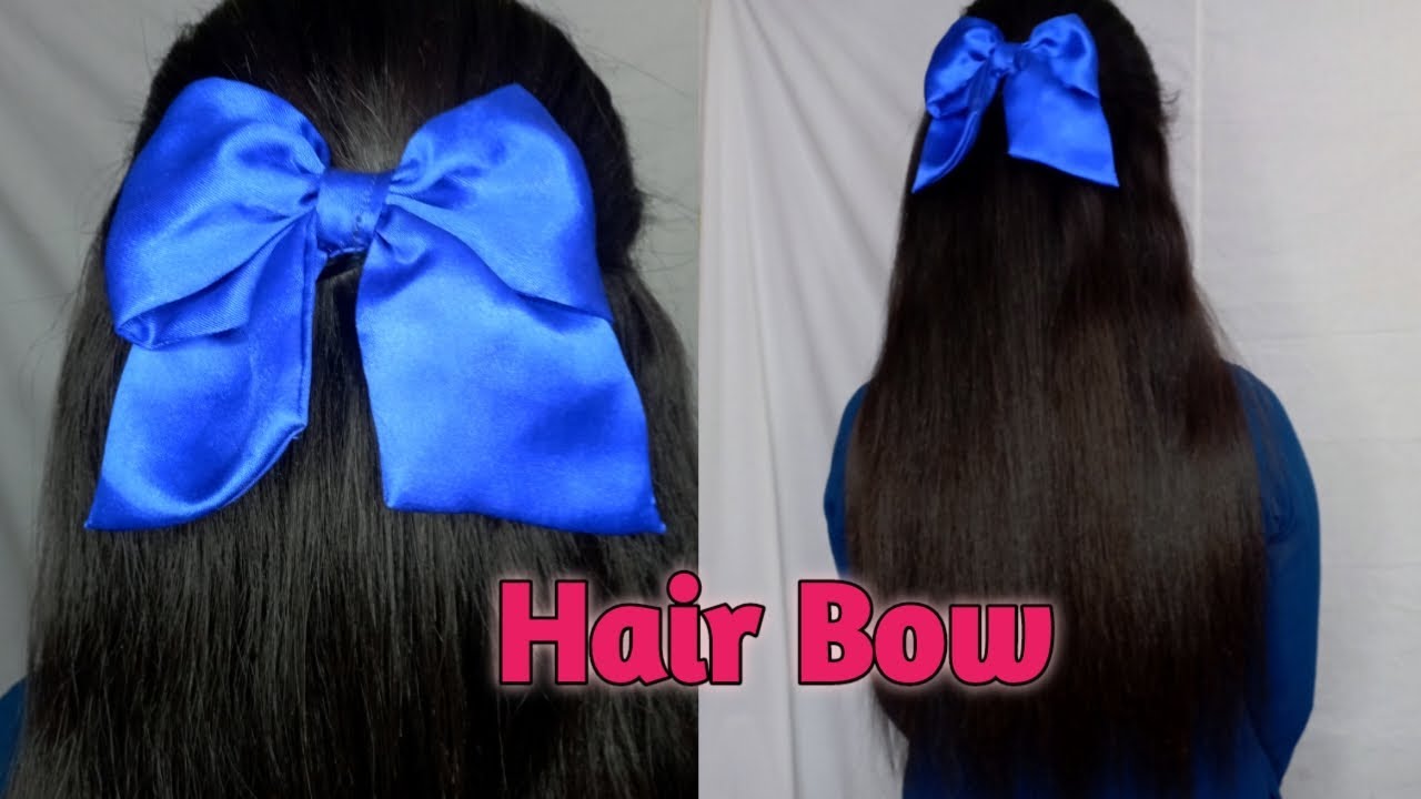 Diy Hair Bow / Hair Bow Making / Hair Bow Tutorial - YouTube