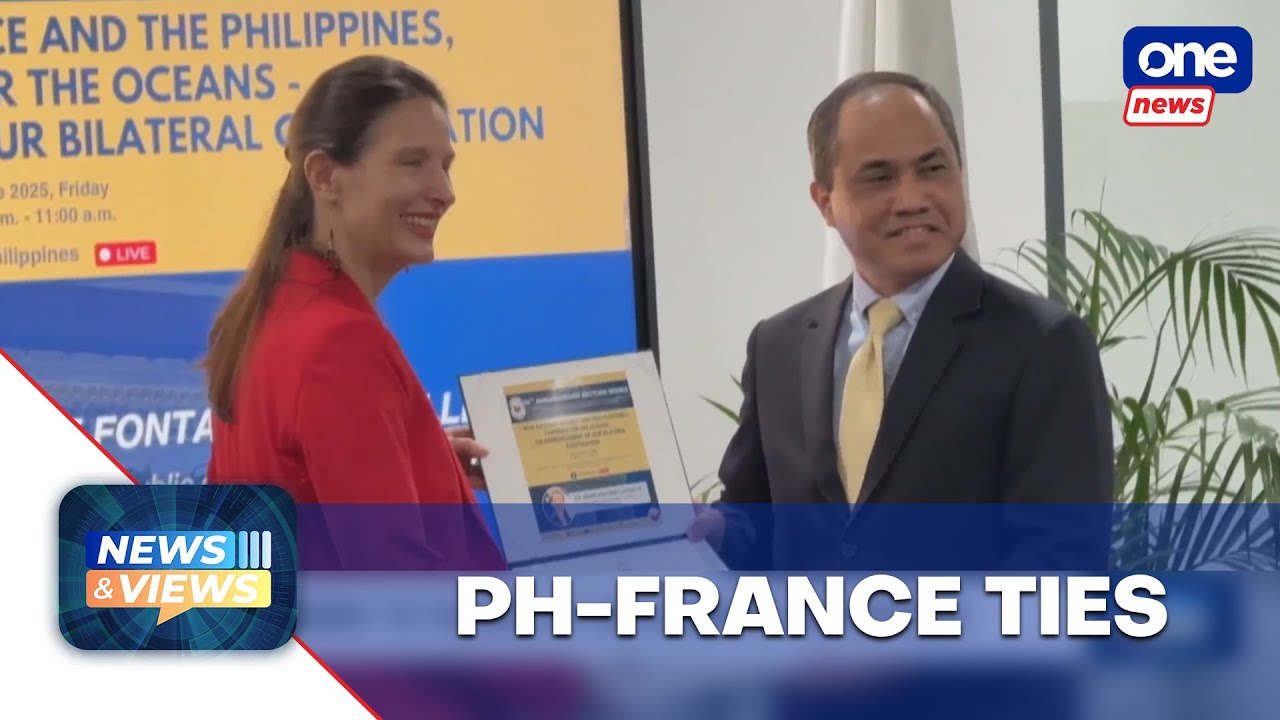 PH, France mark 78 years of diplomatic relations | News and Views - YouTube