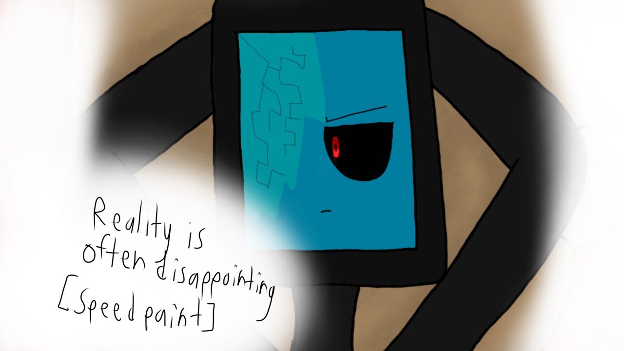 Reality is often disappointing... - SpeedPaint 『SlendyBFDI』 - YouTube