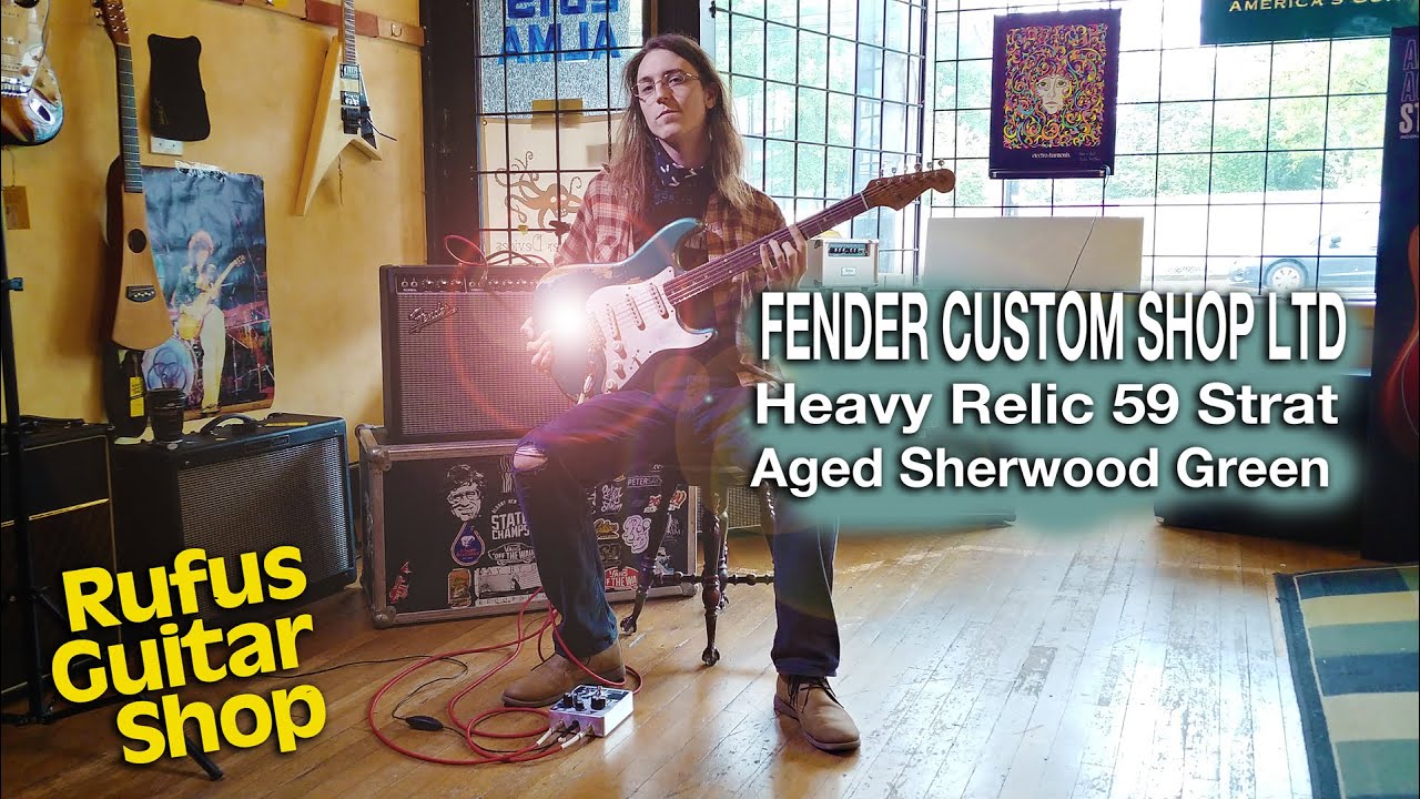 Rufus Guitar Shop - Fender Custom Shop LTD Heavy Relic 59 S with Josh ...