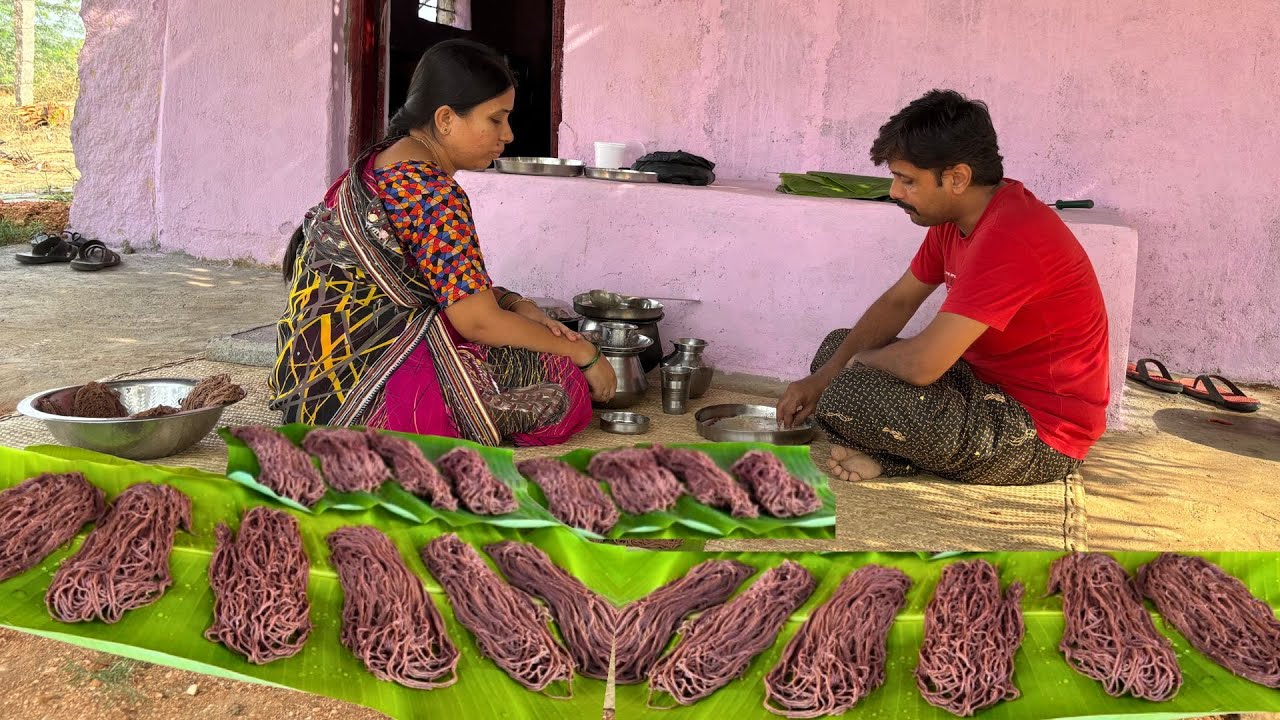 Ragi noodles Recipe|Healthy ragi shavige|Ragi nool|Healthy Ragi ...