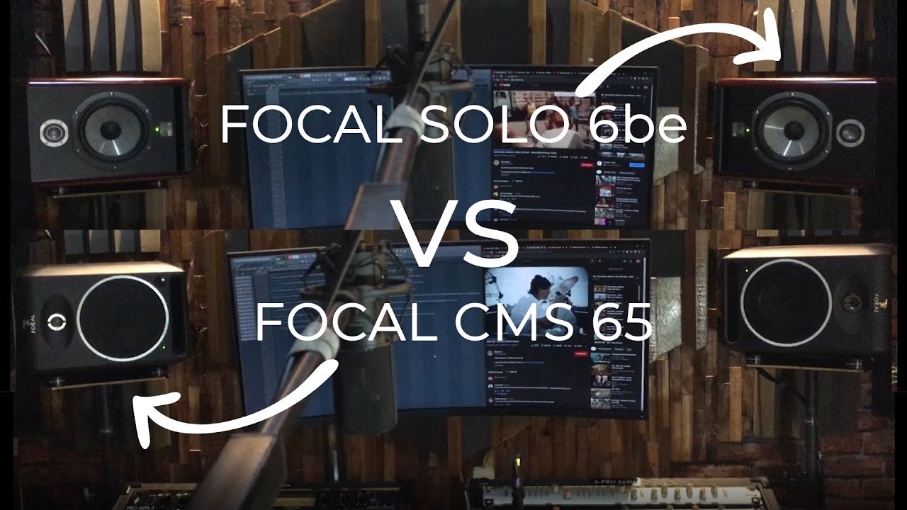 FOCAL SOLO 6be and FOCAL CMS 65 (sound test) - YouTube