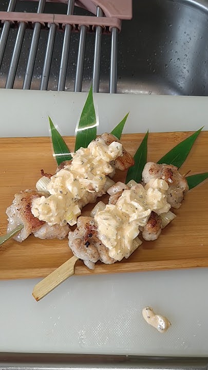 焼き鳥食べたいと思いませんか？（タルタル焼き鳥） #料理 #焼き鳥 #タルタルソース #簡単レシピ - YouTube