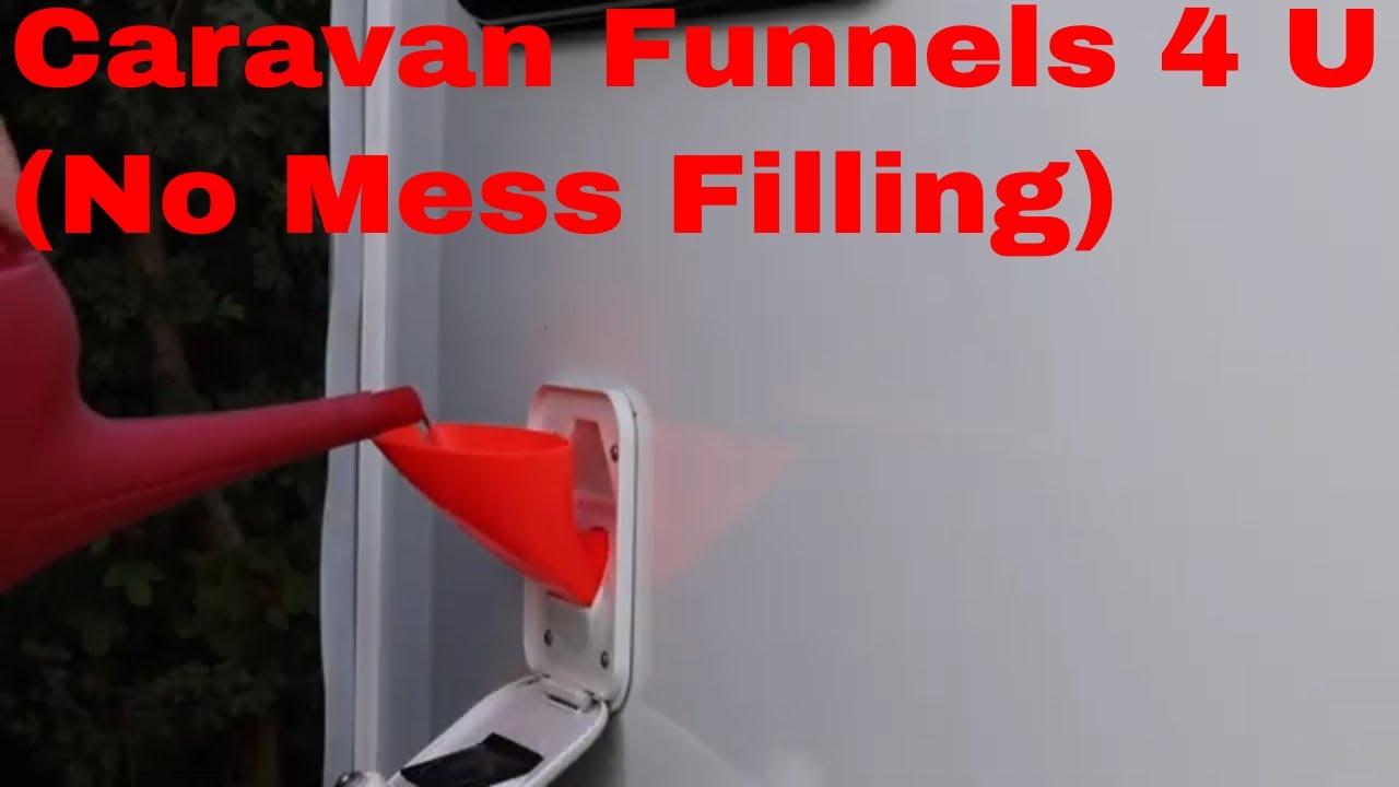 The Caravan Filler Funnel (No Mess Filling) - YouTube