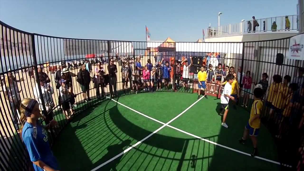 Copa Cabana Beach Soccer Futboleros USA Cage Tour 2014 - YouTube