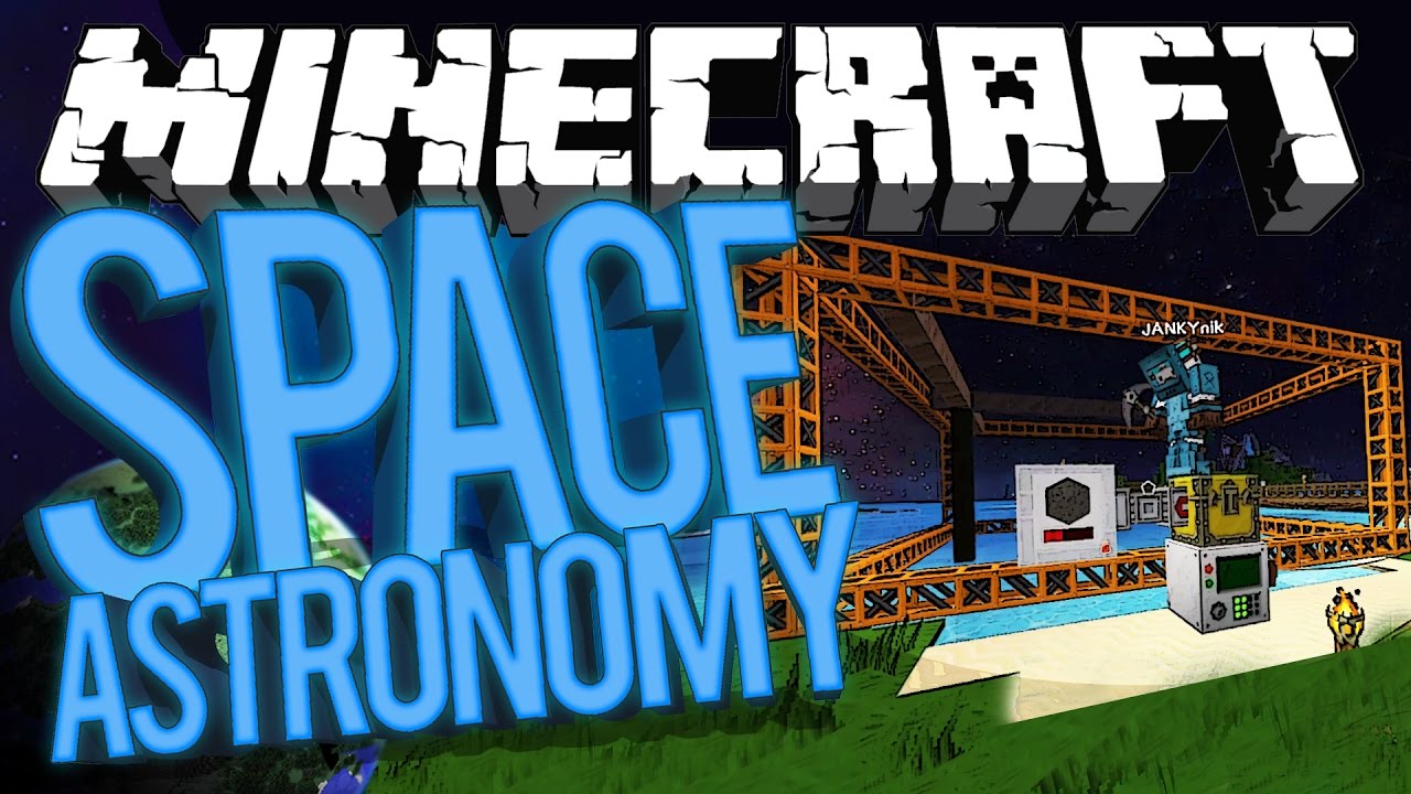 Minecraft Space Astronomy - MAINLAND! #9 [Modded HQM Survival] - YouTube