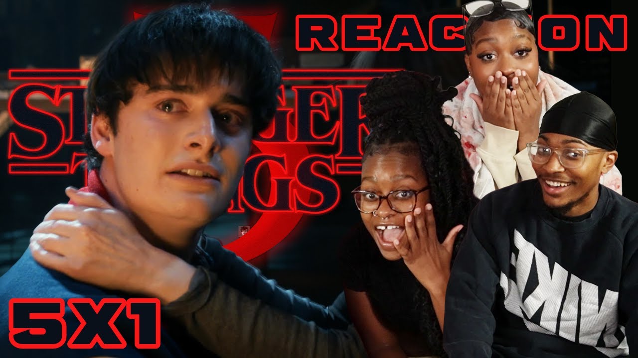 WE ARE BACK !! STRANGER THINGS 5x1 *REACTION* "The Crawl" - YouTube