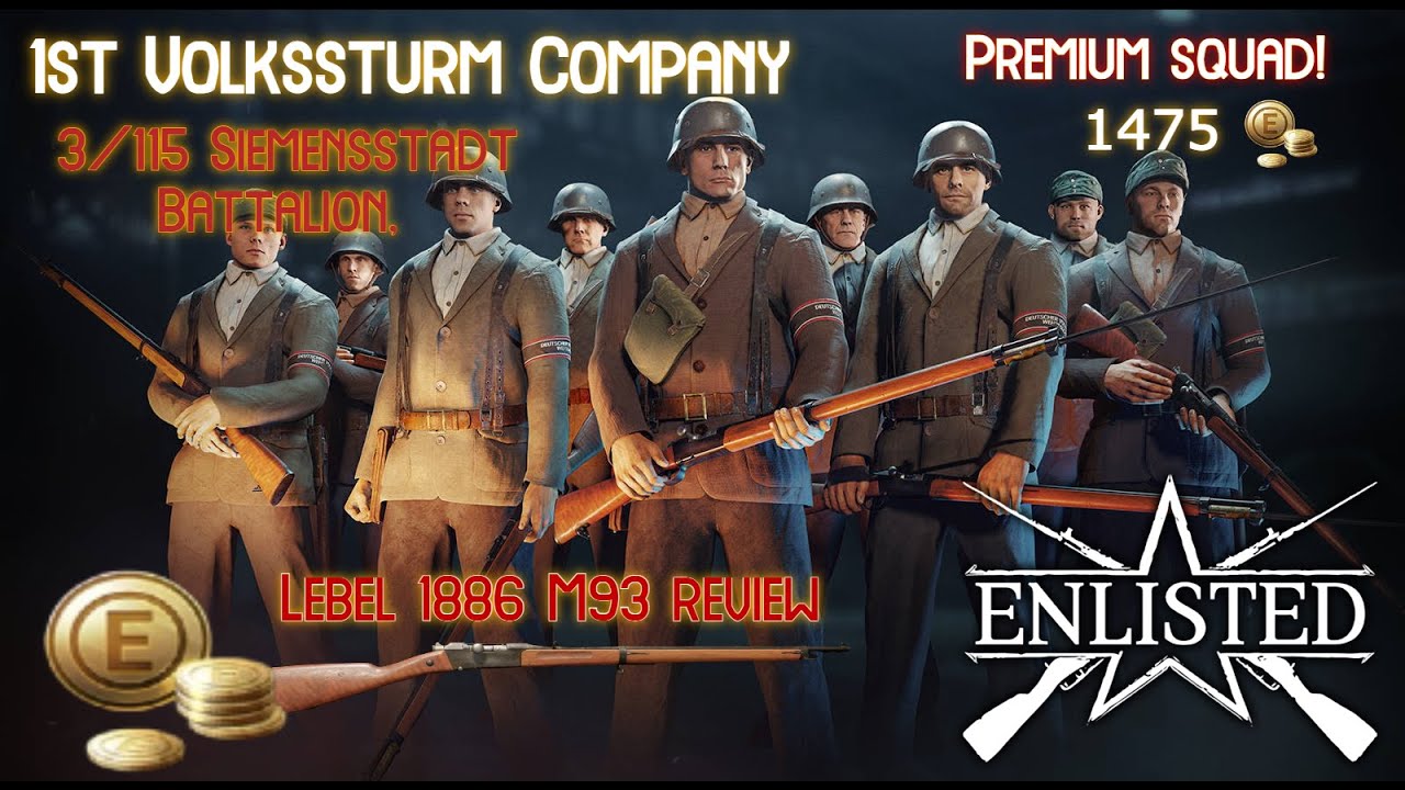 Enlisted | Premium squad 3/115 Siemensstadt Battalion, 1st Volkssturm ...