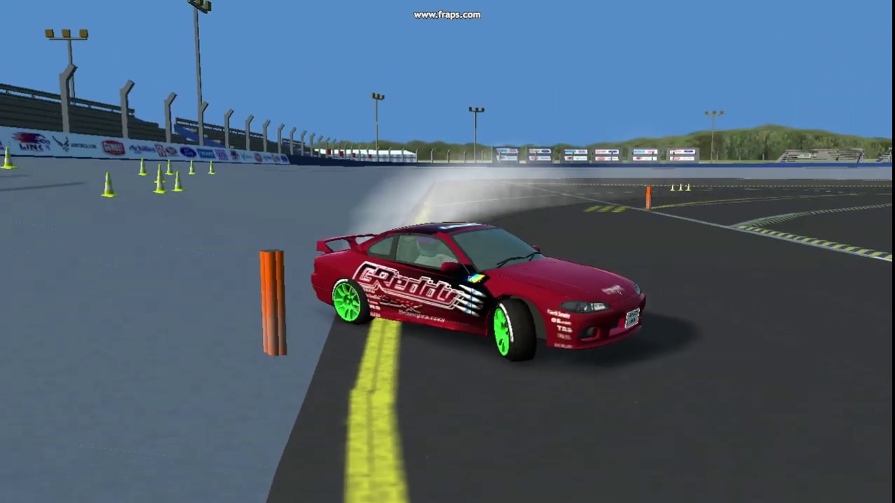 LFS - Silvia S15 Orlando Oval Drift - YouTube