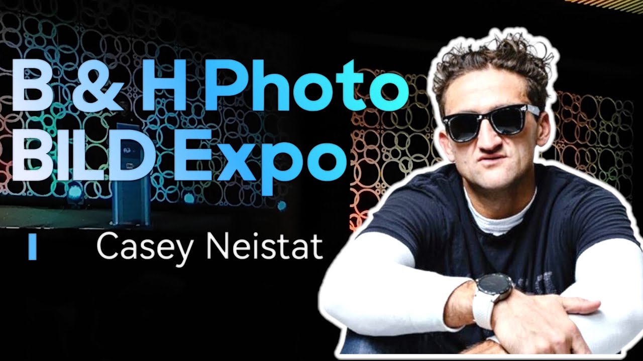 Casey Neistat Inspires at B&H BILD Expo 2023 | Exclusive Keynote Speech ...