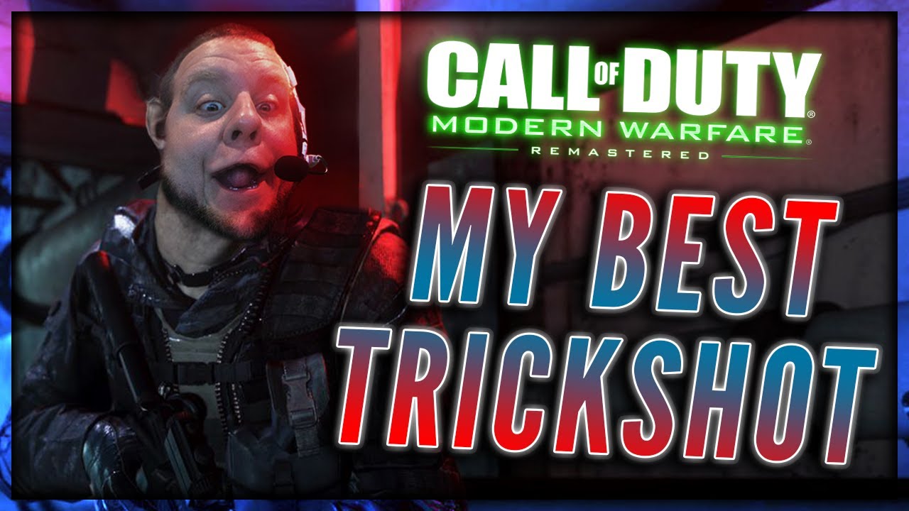 I Hit A Trickshot! Call OF Duty Funny Moments - YouTube