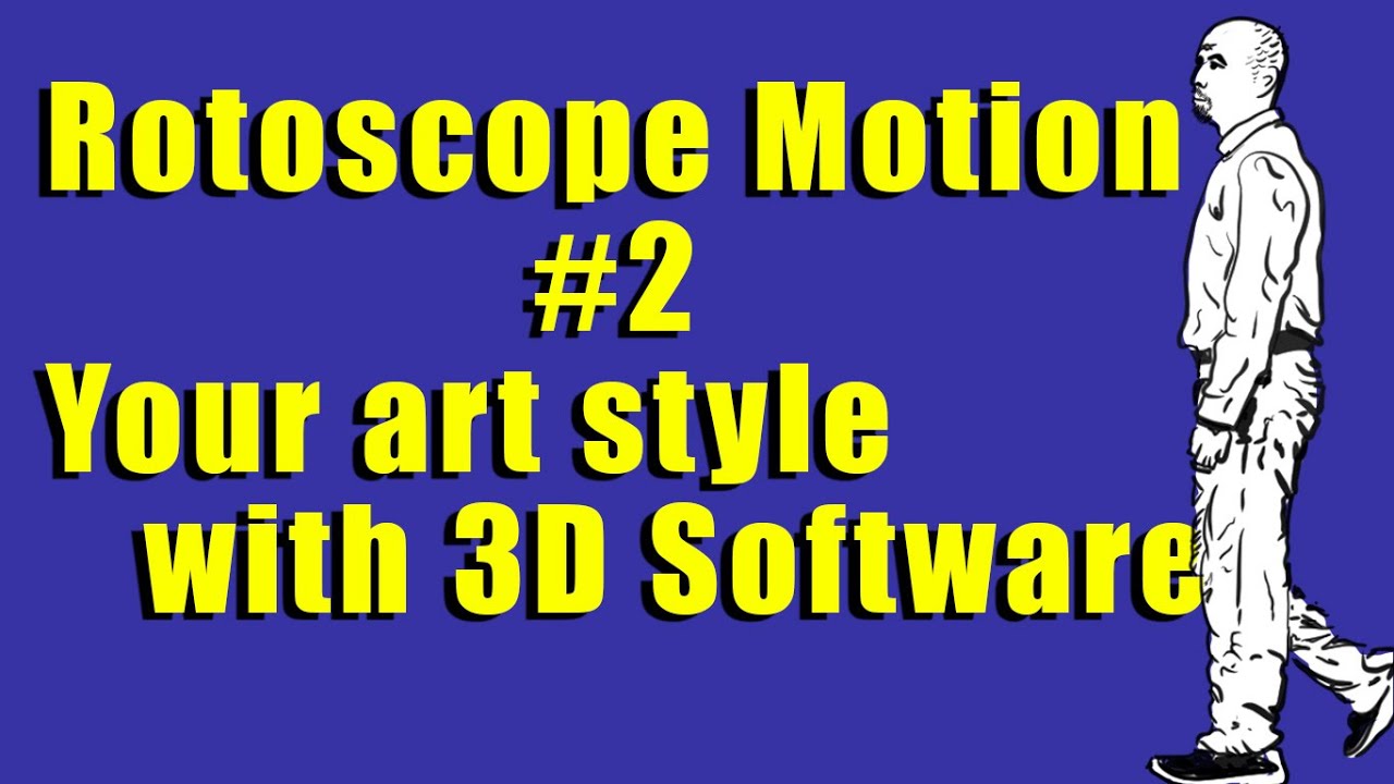 Rotoscope Animation Tutorial - Next Level with 3D Software! - YouTube