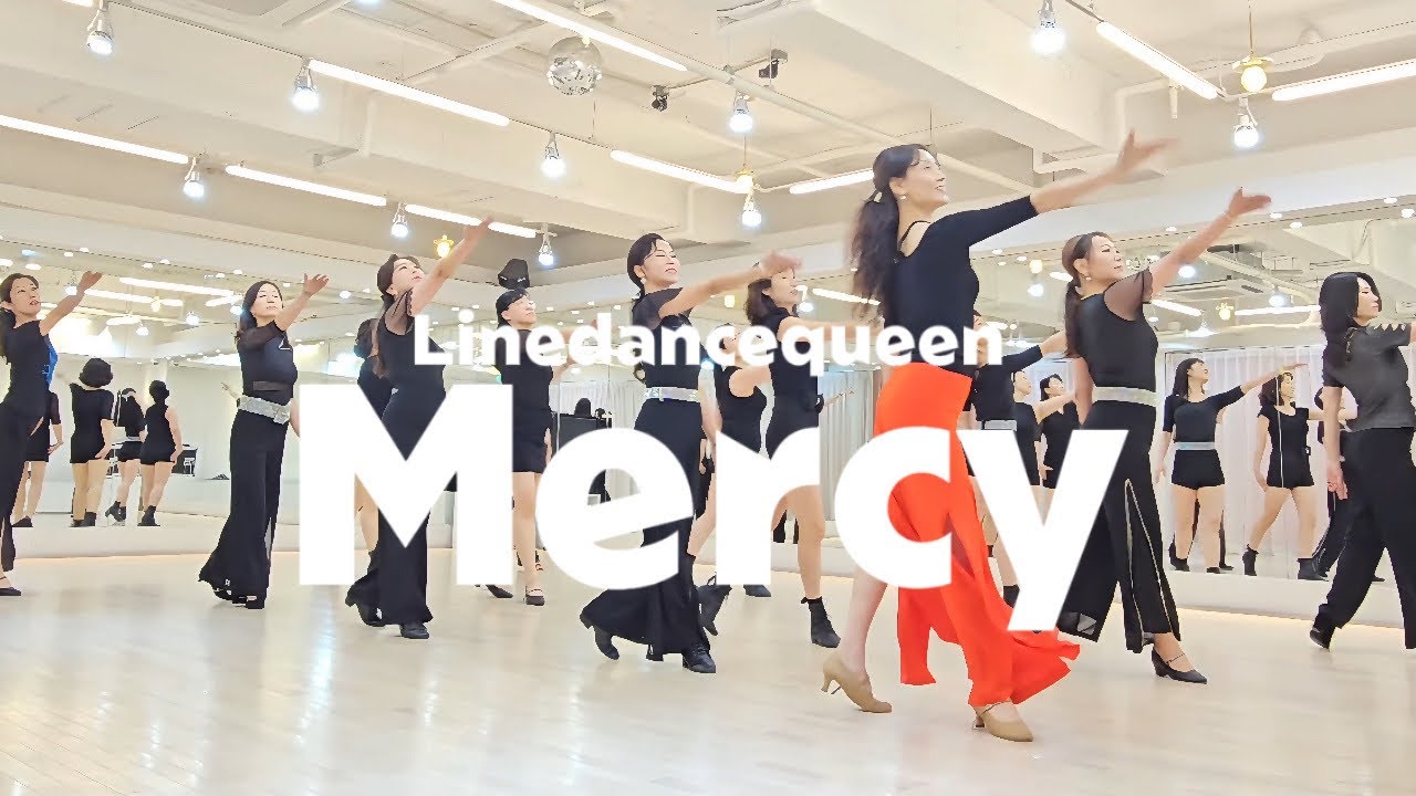 Mercy Line Dance l Intermediate l 머시 라인댄스 l Linedancequeen l Junghye ...