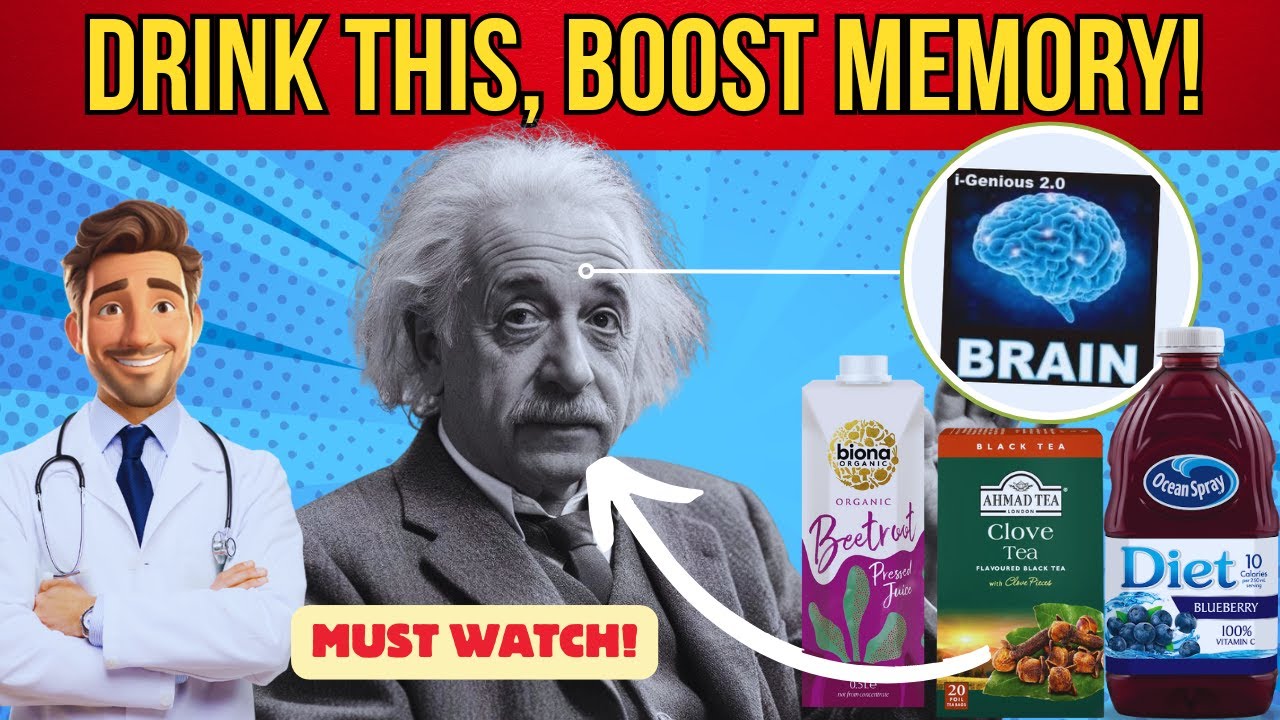 8 Drinks to Boost Your Brain Power! - YouTube