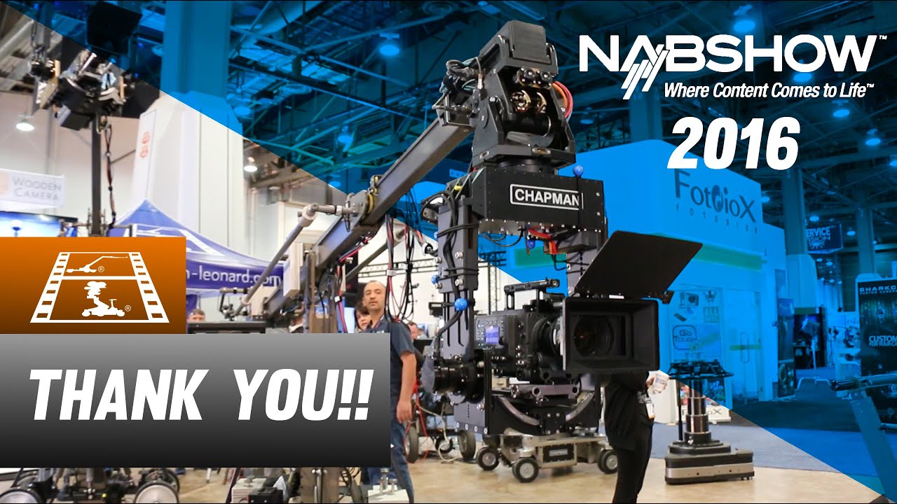 Film and Video Equipment: Chapman Leonard NAB 2016 - YouTube