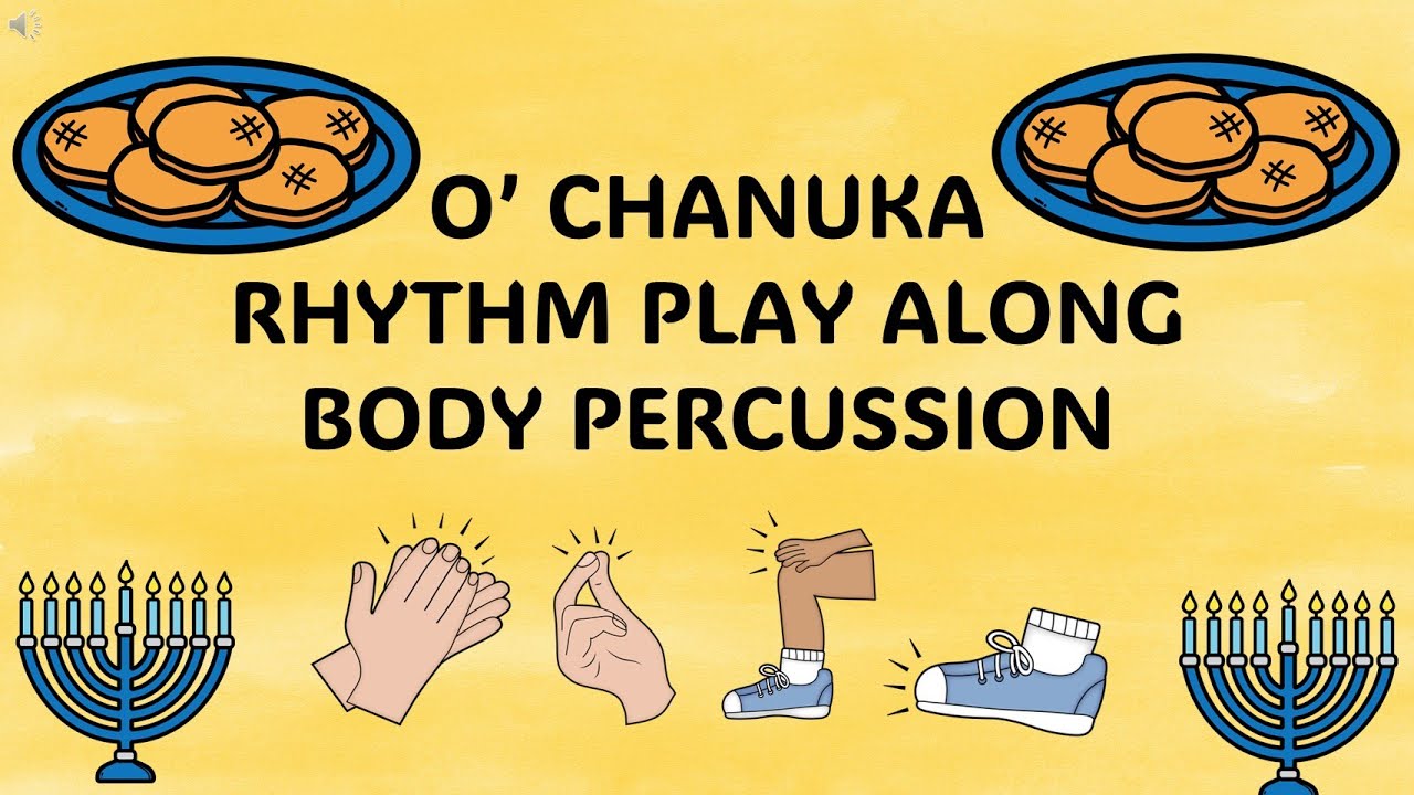 Chanukah Rhythm Play Along, Body PercussionTiti, Ta, Quarter Rests ...
