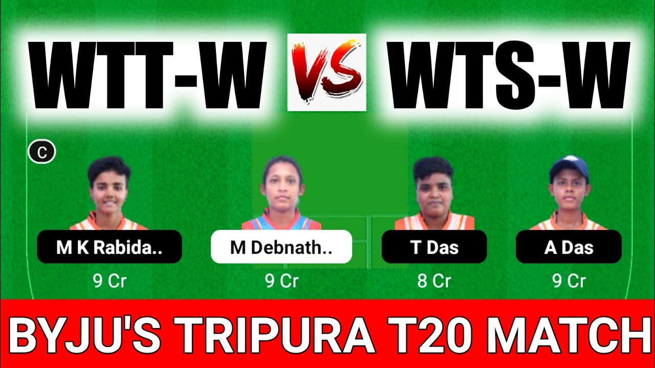 WTT W vs WTS W Dream11 Prediction, WTS W vs WTT W Dream11, WTT W vs WTS W Dream1 Pre, WTT W vs ...