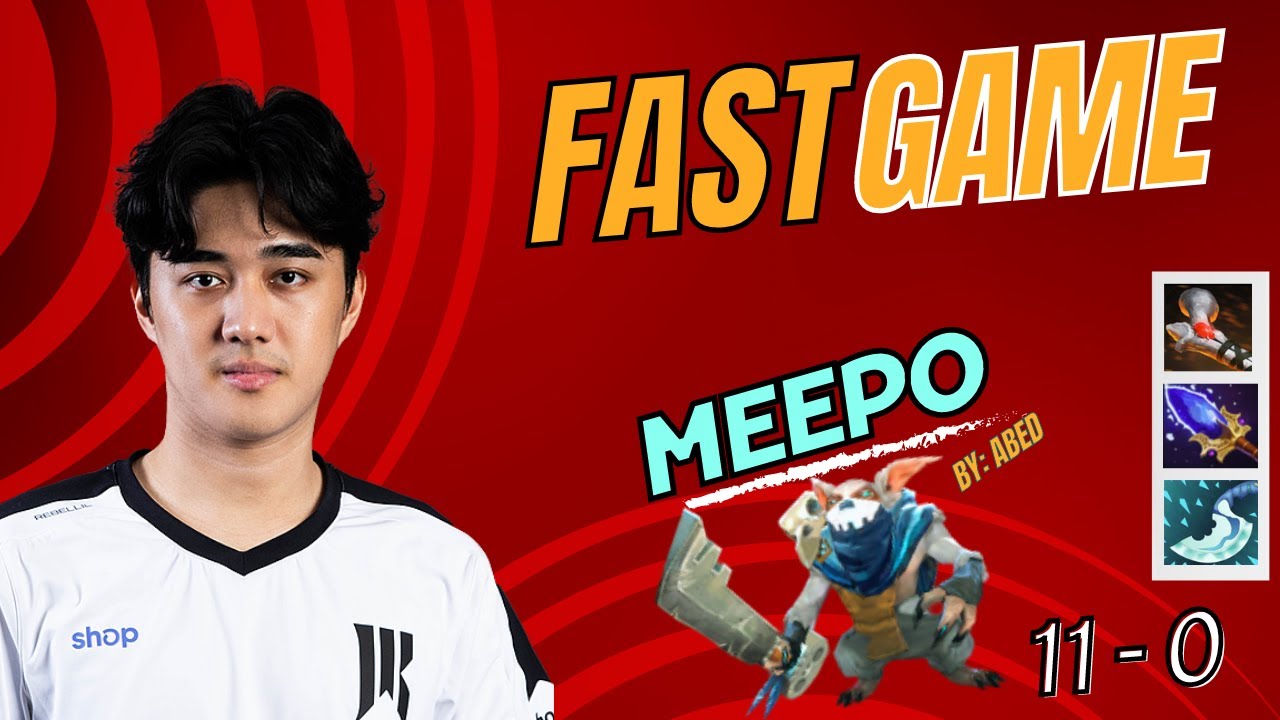 PRO MEEPO GUIDE BY ABED | DOTA 2 GAMEPLAY - YouTube