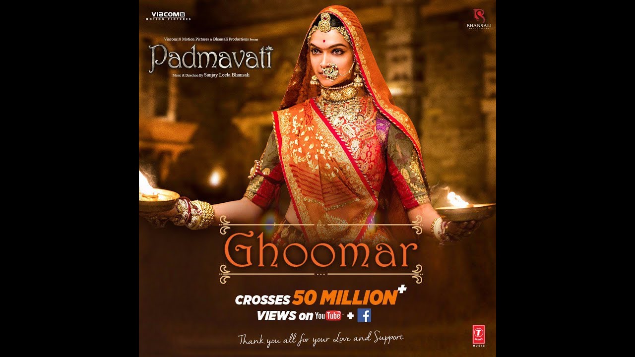 GHOOMAR | Padmaavat | Sanjay Leela Bhansali | Vocal only - YouTube