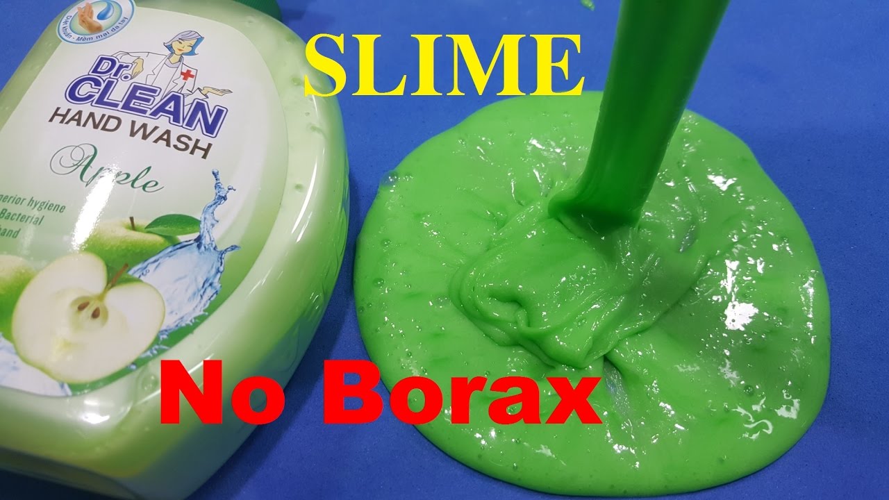 How To make Slime With Dr.CLEAN Hand Wash - YouTube