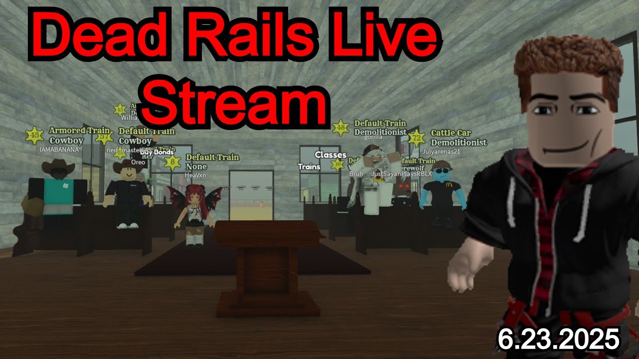 Dead Rails Nightmare Mode LIVE — Can We Survive? !Avalon - YouTube