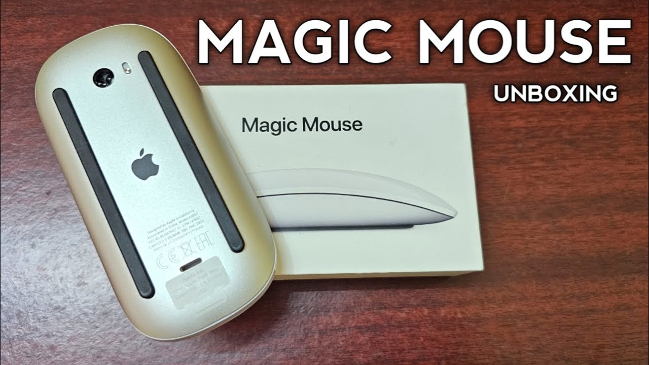 APPLE Magic 2 Wireless Touch Mouse With Bluetooth (White) Unboxing ...