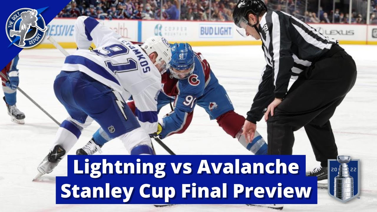 Lightning vs Avalanche Stanley Cup Final Preview. - YouTube