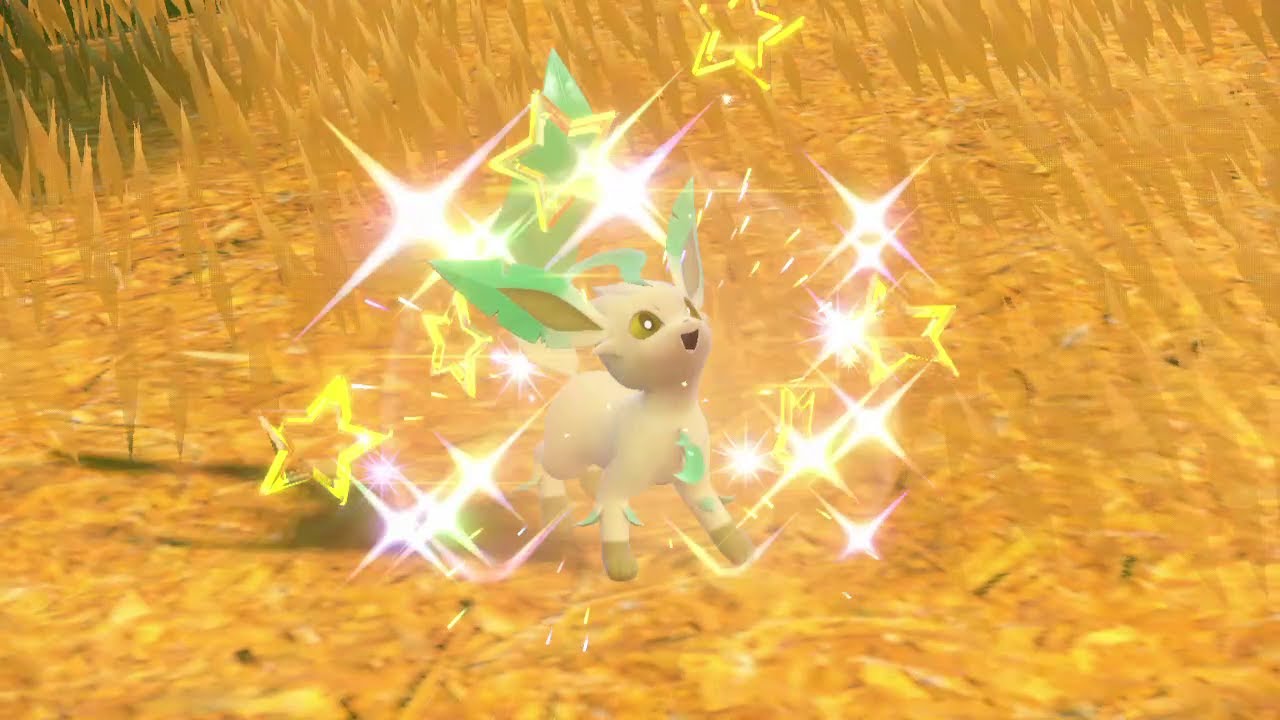 PEV : Phyllali (Leafeon) Shiny - YouTube