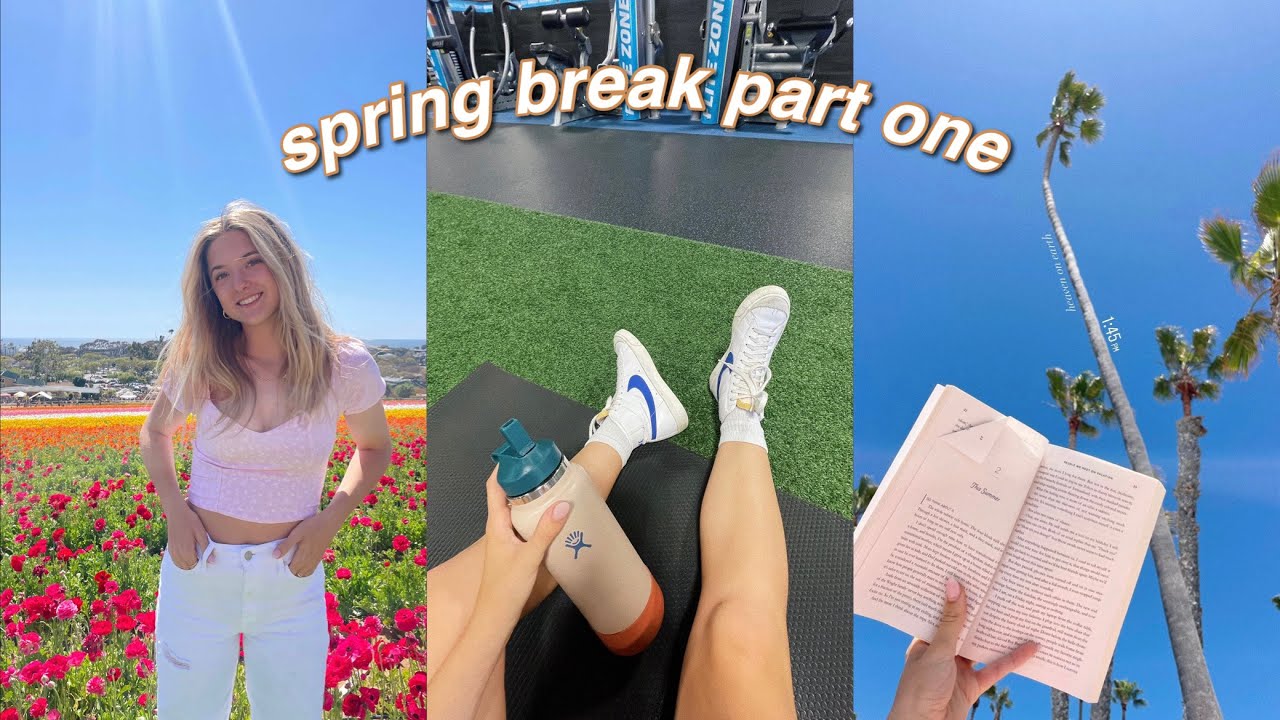 a week in my life on SPRING BREAK :) - YouTube