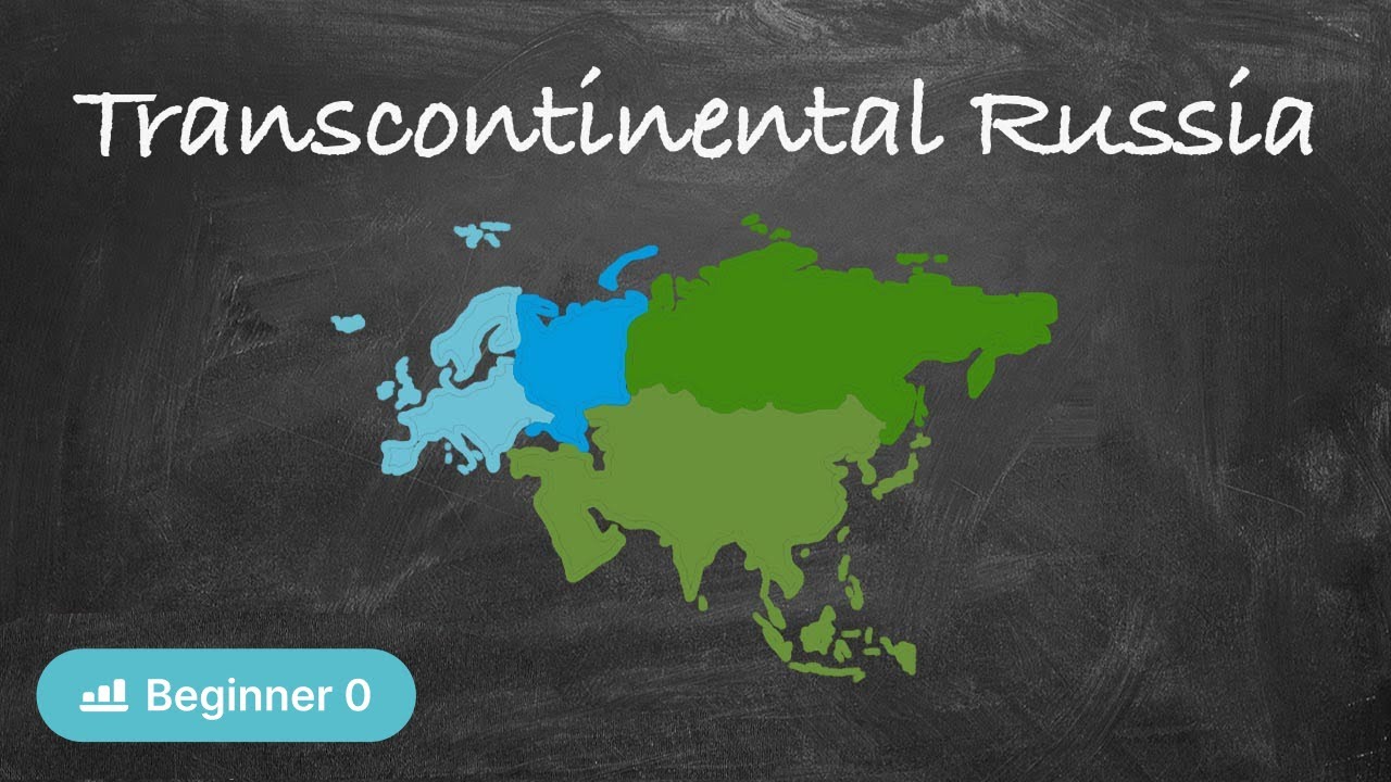 Transcontinental Russia (Zero Beginner - Comprehensible Russian) - YouTube