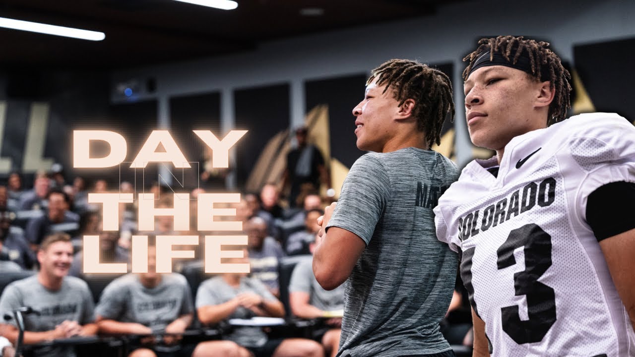Day In The Life: Colorado Football Camp - YouTube