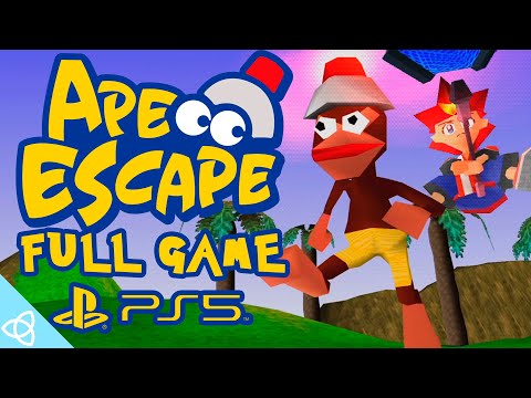 Ape Escape - Full Game Longplay Walkthrough (PS5 Gameplay)