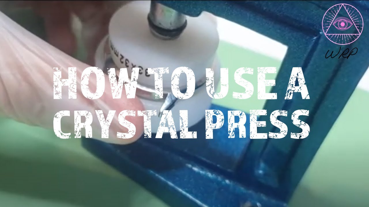 How to use a Crystal Press | [Ep.No.29] - YouTube