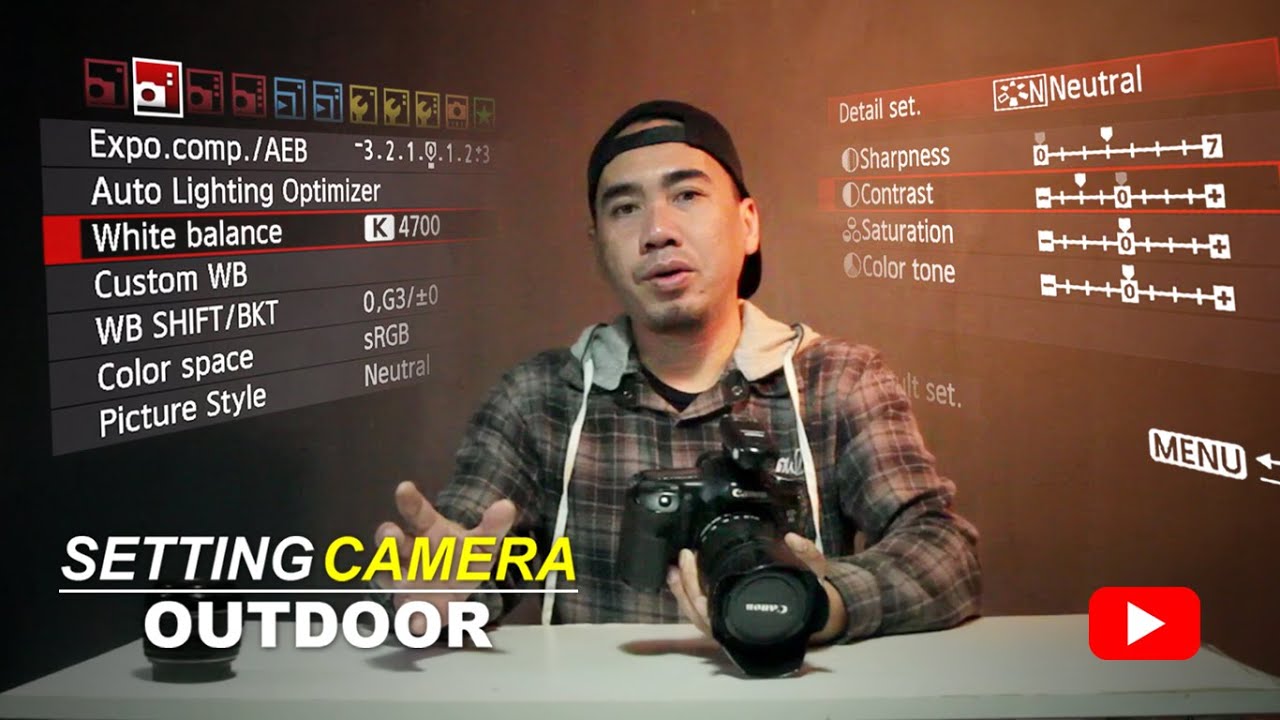 tutorial settingan kamera outdoor - YouTube