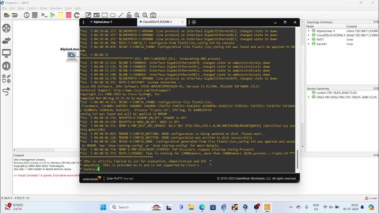 gns3 cisco part1 - YouTube