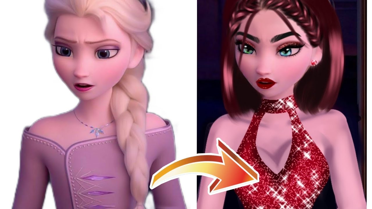 Disney Princess Elsa gorgeous glow up ️ - YouTube