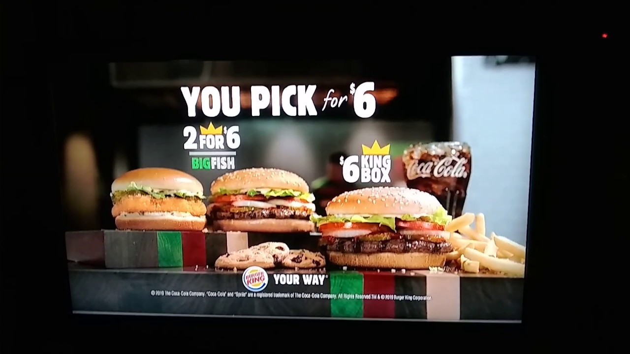 Burger King $6 King Box Commercial: All By Yourself - YouTube