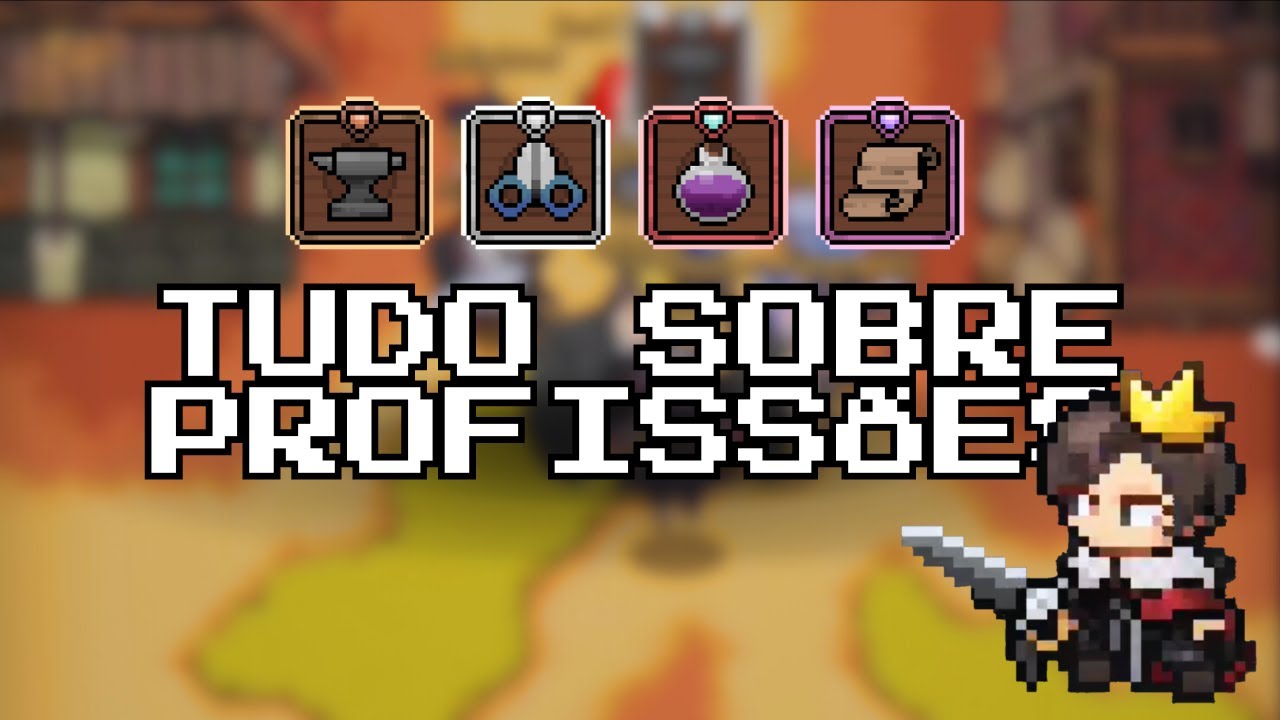 TUDO SOBRE AS PROFISSÕES - IMPORTANTE!! || Elemental 2D MMORPG - YouTube