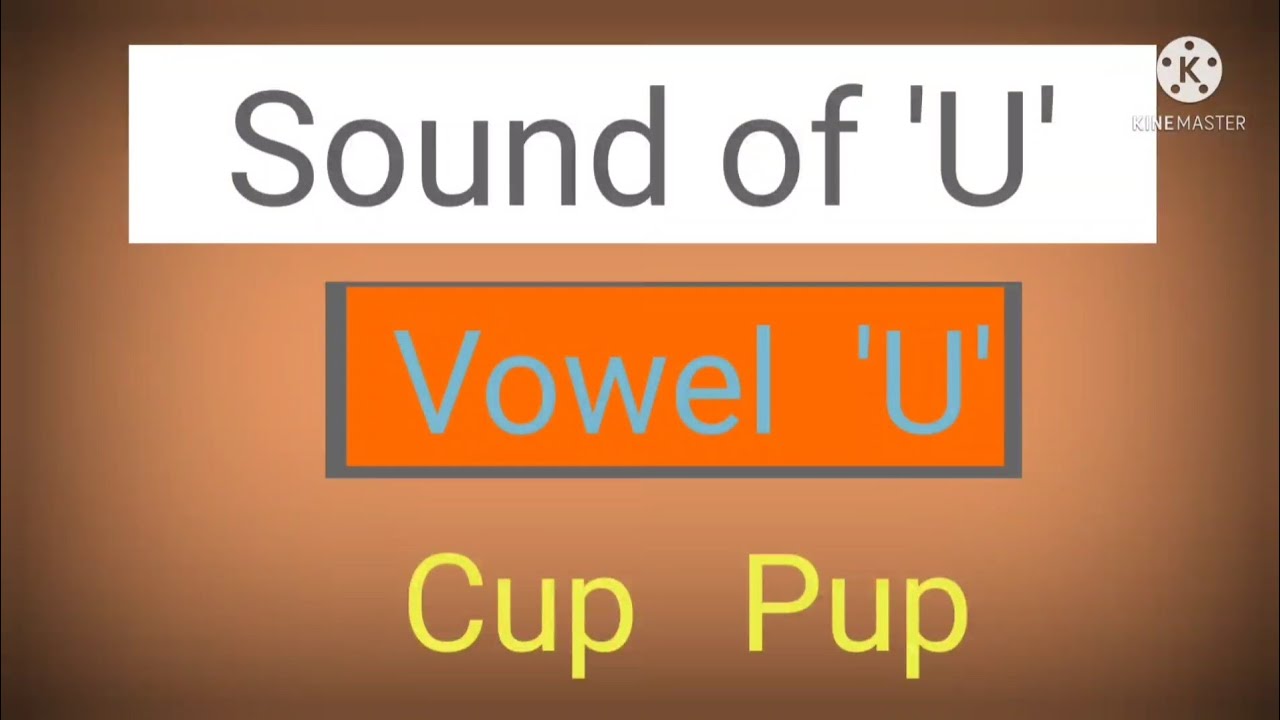 Vowel U sound of U U की ध्वनि - YouTube