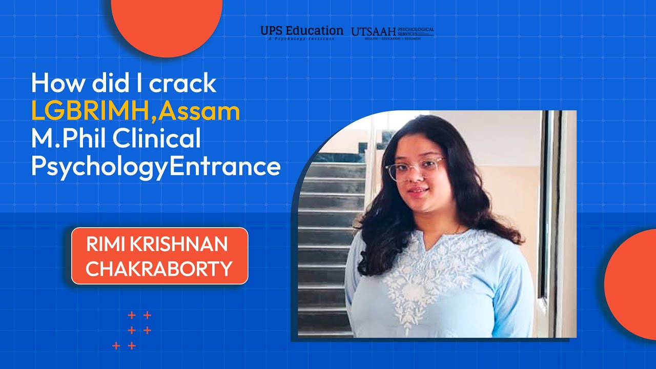 How did I Crack LGBRIMH M.Phil. Clinical Psychology Entrance | Student ...