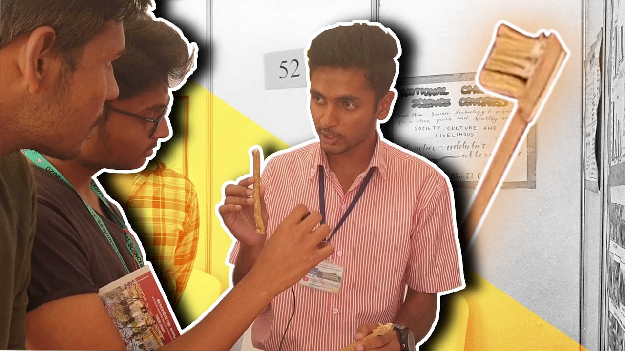ecofriendly tooth brush |science project | Indian Science Congress 2020 ...